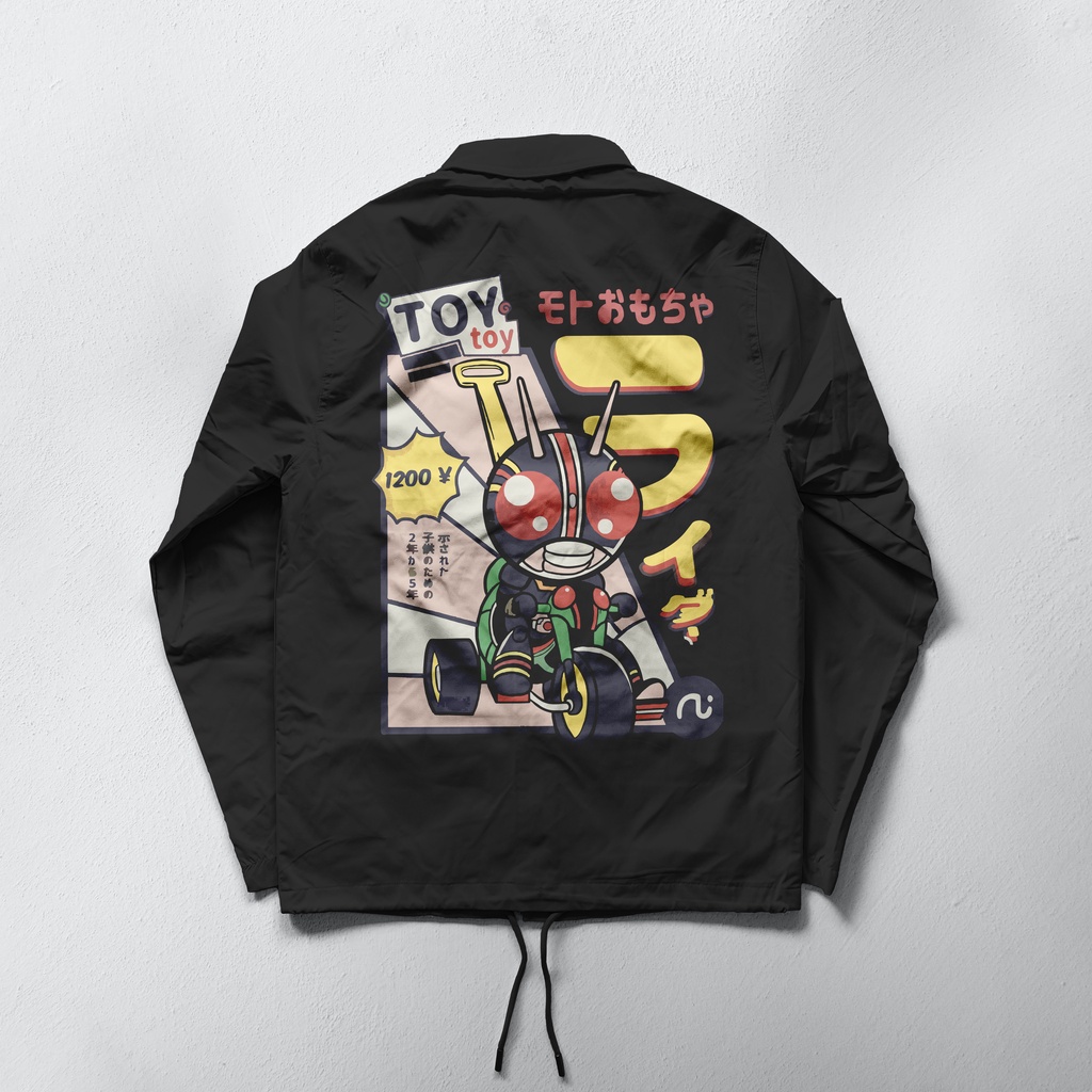 Jual Jaket Coach kamen Rider Toy Toy Premium | Shopee Indonesia