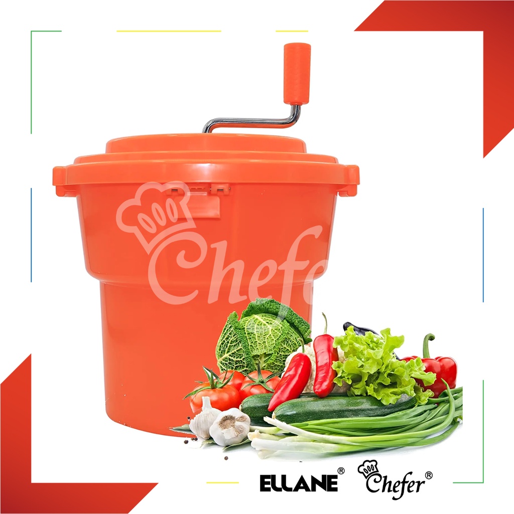 Jual PENGERING SAYURAN / SALAD SPINNER 12 Liter | Shopee Indonesia