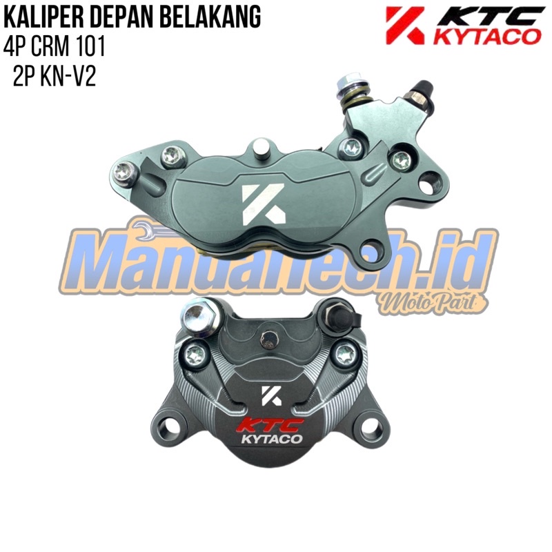Jual KALIPER KTC KYTACO DEPAN BELAKANG UNIVERSAL CRM 101 + KN 01 V2 GREY | Shopee Indonesia