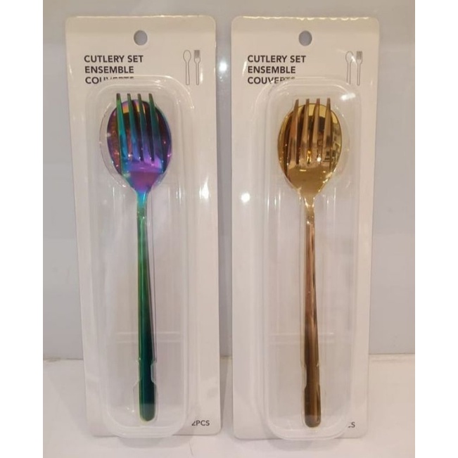 Jual SENDOK SET ORIGINAL MINISO GOLD DAN SILVER | Shopee Indonesia