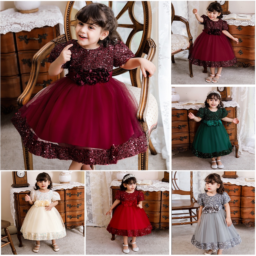 Jual 6M-8T Dress Pesta Anak Perempuan / Party Dress Anak Perempuan ...