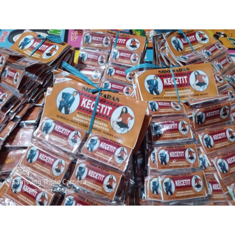 Jual Pil kecetit isi 5 pil ( tablet ) 1 hanger isi 20 bungkus | Shopee ...