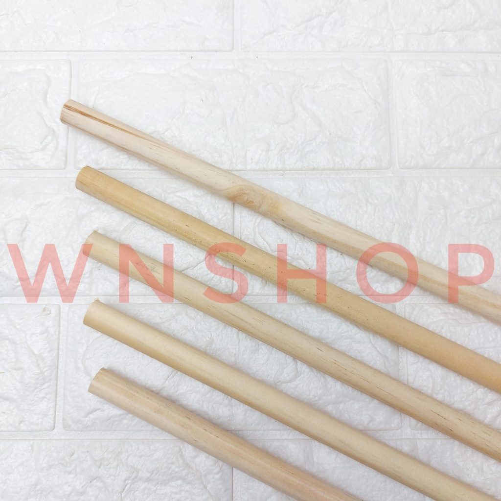Jual Kayu Dowel 15mm Panjang 20cm 15cm 10cm - Kayu Pinus / Jati Belanda ...
