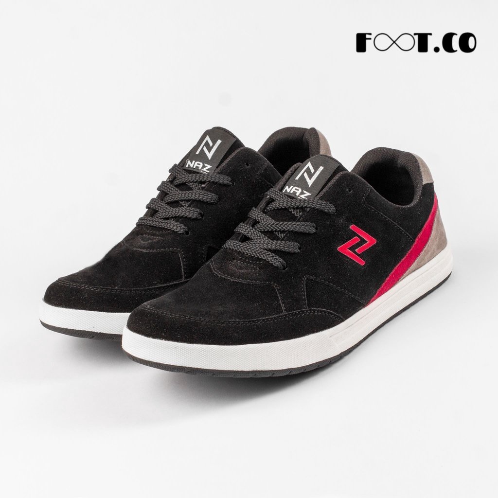 Jual NAZ Colan - Sepatu Sneakers Pria Hitam Man Shoes Casual Original ...