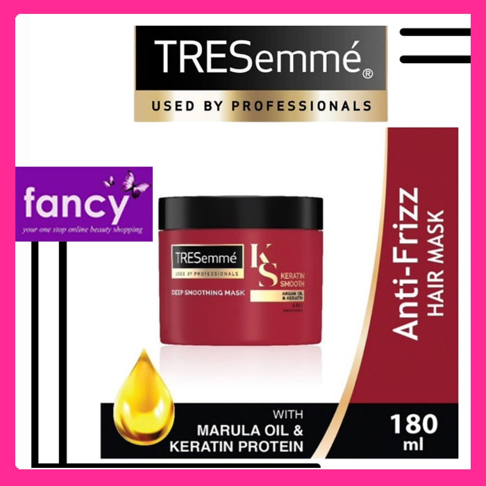 Jual Tresemme Keratin Smooth Deep Smoothing Hair Mask 180 gr Masker ...