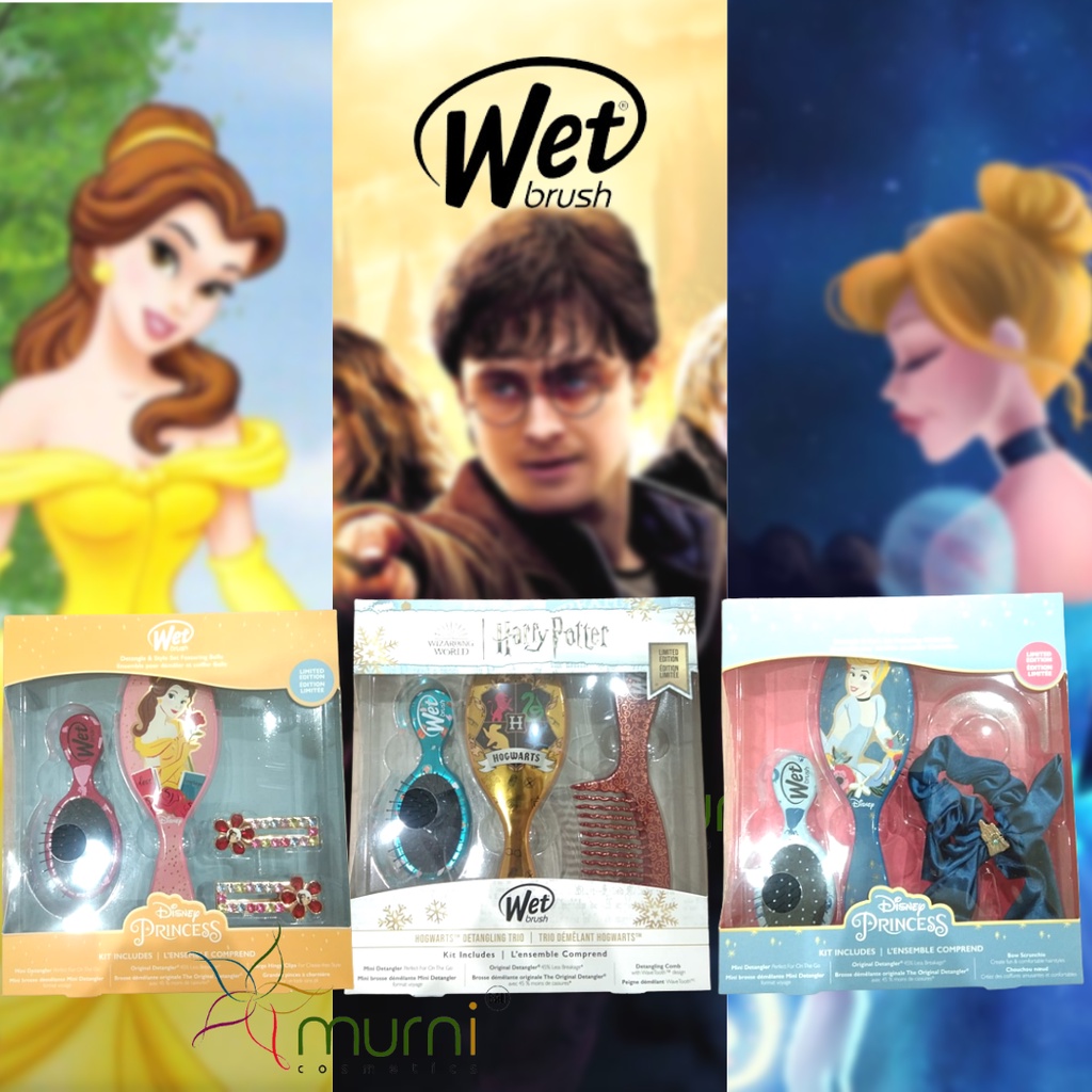 Jual WET BRUSH DETANGLE & STYLE SET KIT | Shopee Indonesia