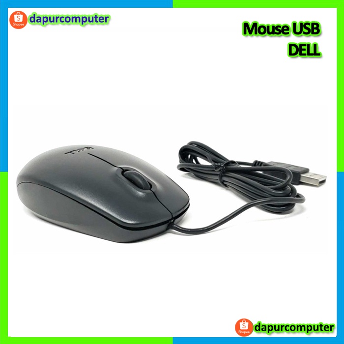 Jual Mouse laptop pc kabel gaming DELL MS111 usb komputer original ...