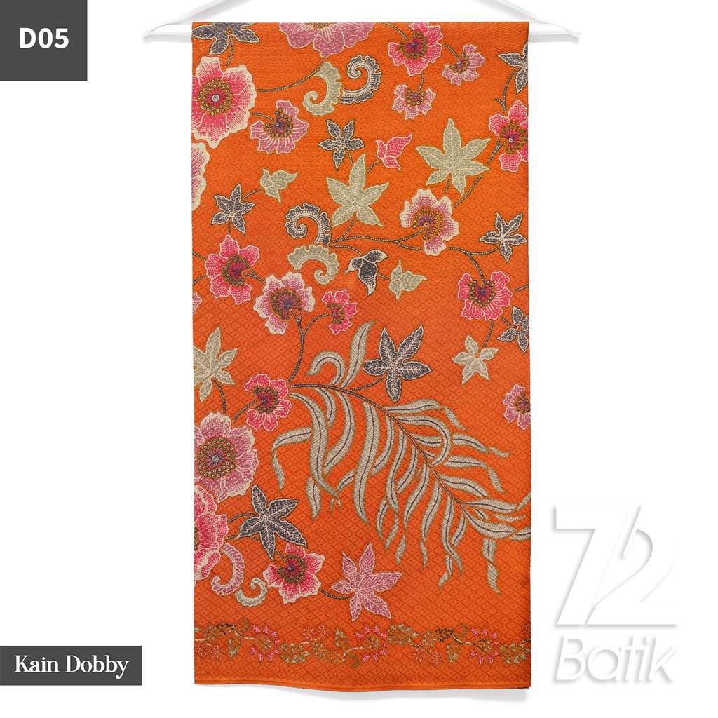 Jual KAIN BATIK PREMIUM Dobby Motif Kembang Palem Warna Hijau 722949 ...