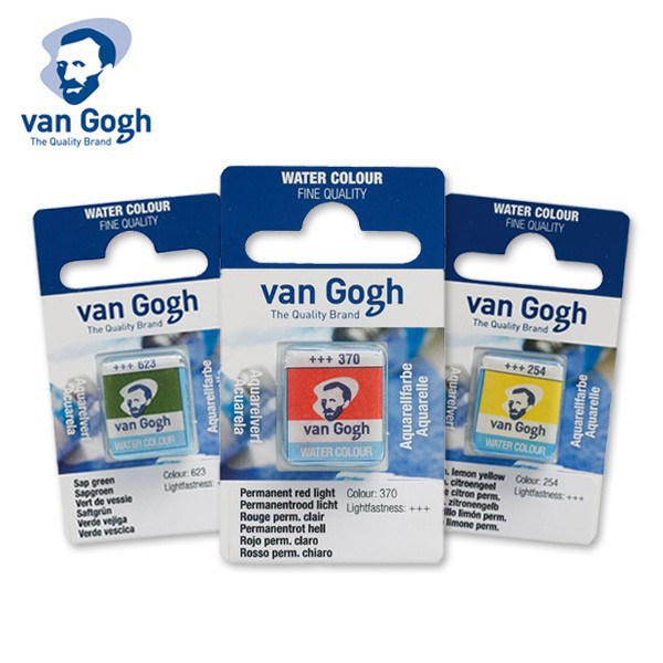 Jual Van Gogh Watercolour Half Pan - Water Colour Halp Pan Van Gogh ...