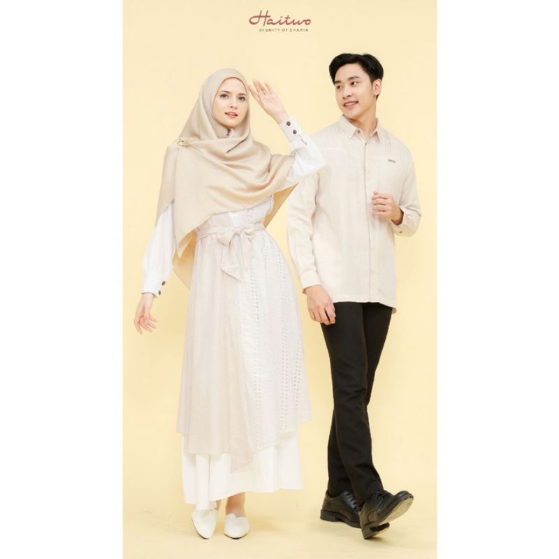 Jual HAITWO COUPLE OUTER LAIQAH KOKO LABIB/ COUPLE MUSLIMAH HAITWO ...