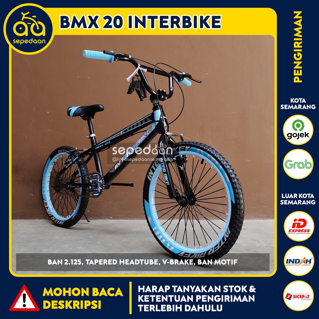 Jual Sepeda Anak BMX 20" INTERBIKE - 2.125 7 (CARGO) | Shopee Indonesia