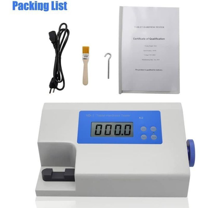 Jual Tablet Hardness Tester Durometer Meter Obat Press Gauge YD-1 ...