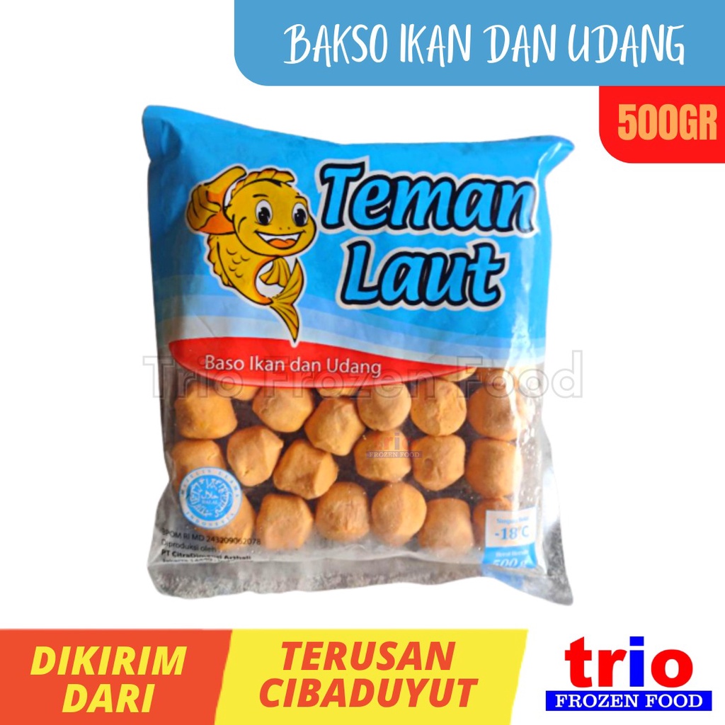 Jual TEMAN LAUT BAKSO IKAN DAN UDANG 500GR | Shopee Indonesia