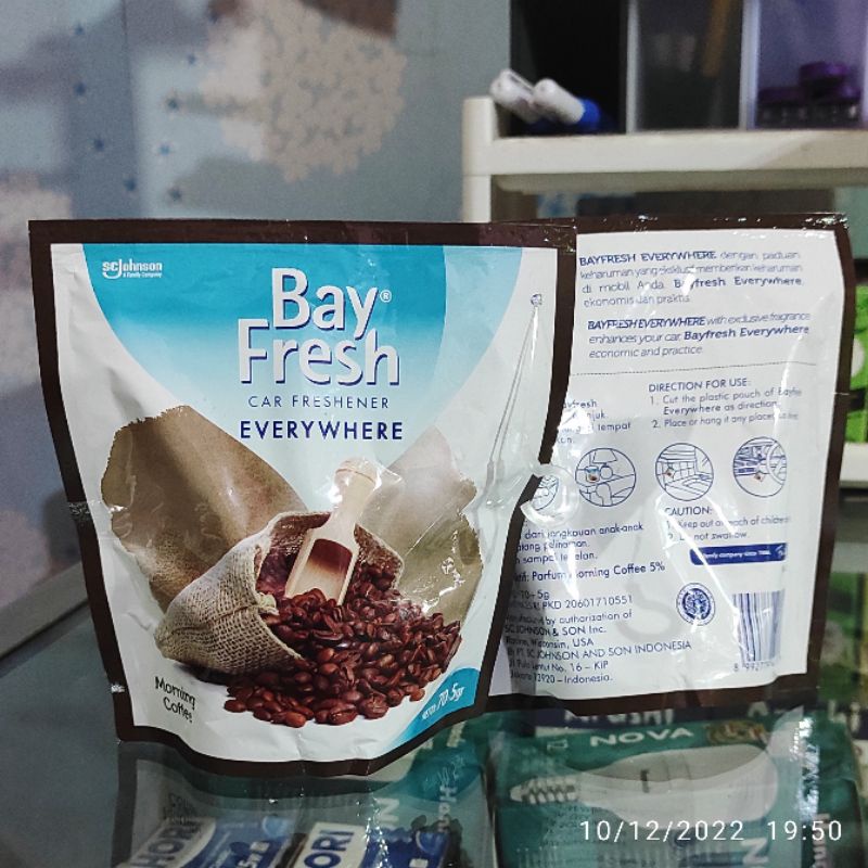 Jual Bay Fresh Car Freshener Everywhere Morning Coffee 70gr - Pengharum ...