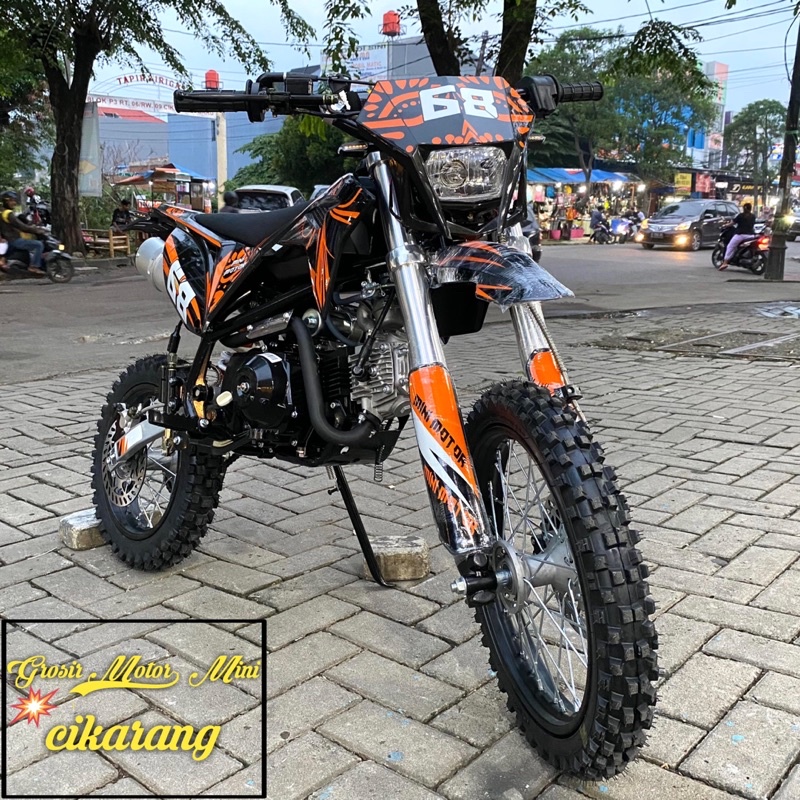 Jual MOTOR MINI TRAIL 110CC KX FULL MATIC RING 14/12 MESIN 4TAK ...