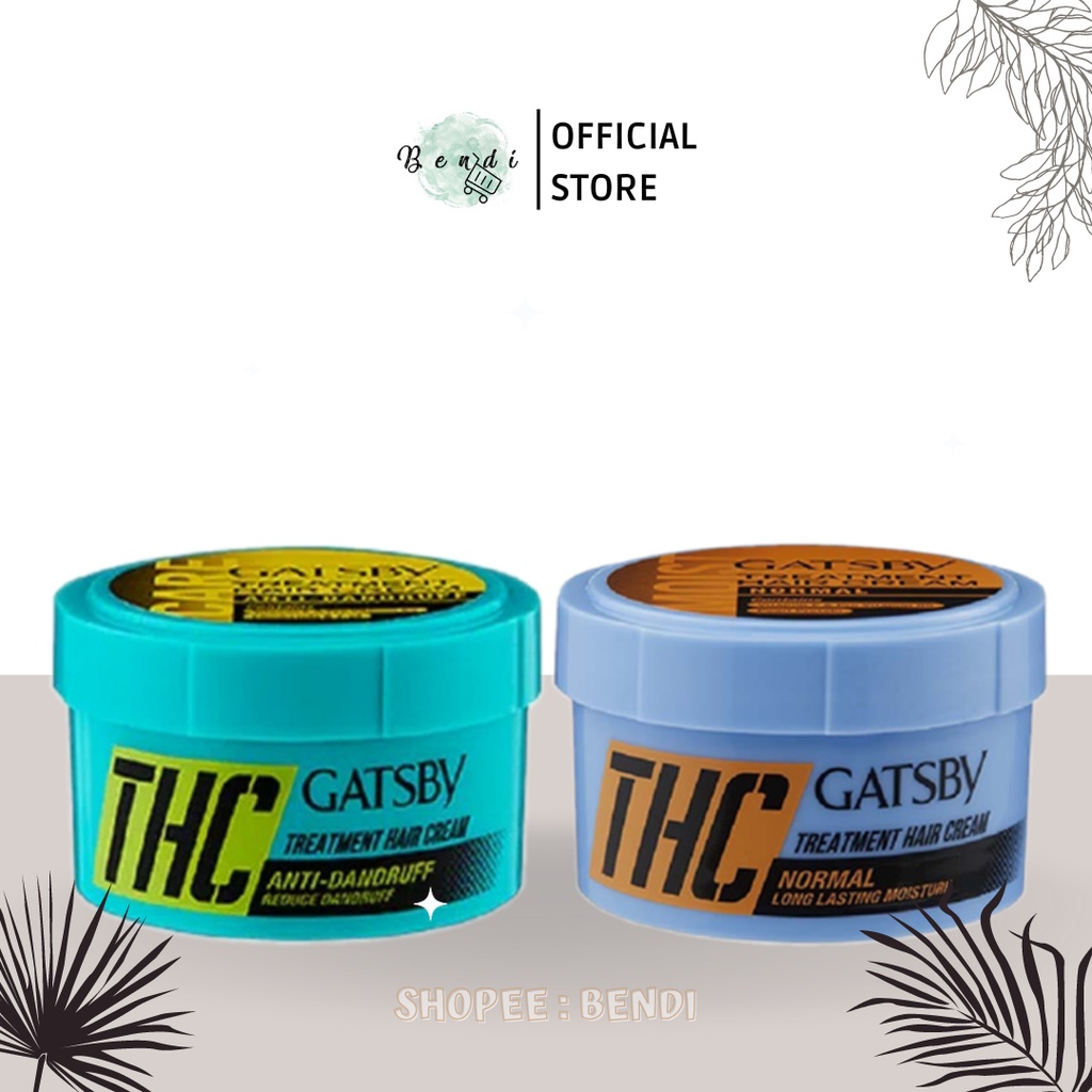 Jual GATSBY THC Treatment Hair Cream | Anti Dandruff | Normal | 28 gr ...