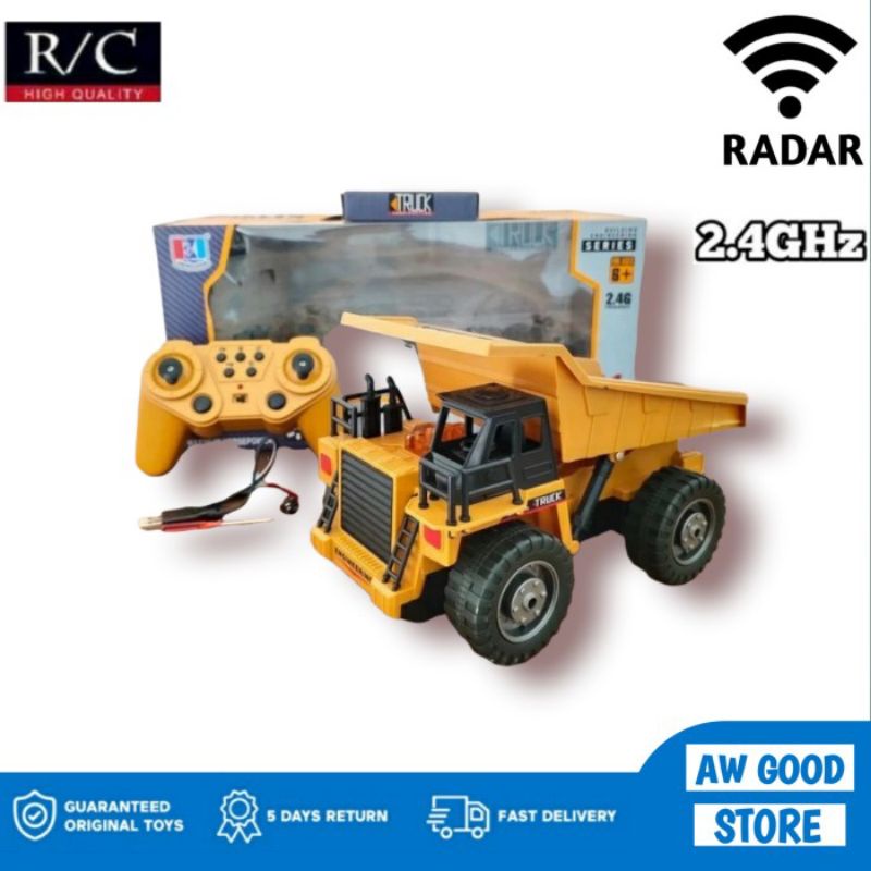 Jual Mainam Rc Truk Tambang Anak - Remote Control Mobil Dump Truck ...
