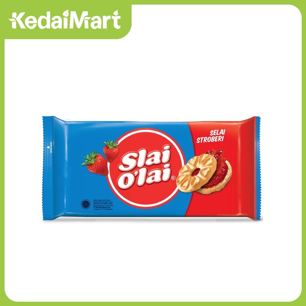 Jual Roma Slai Olai Strawberry 240 Gram | Shopee Indonesia