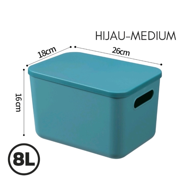 Jual Storage Organizer Box / Container Keranjang Penyimpanan | Shopee ...