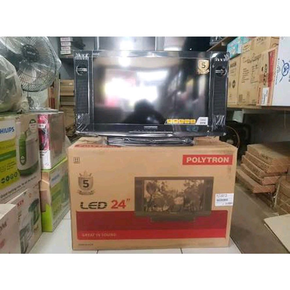 Jual Polytron LED TV PLD 24V223 Digital TV 24 Inch PLD24V223 Semi ...