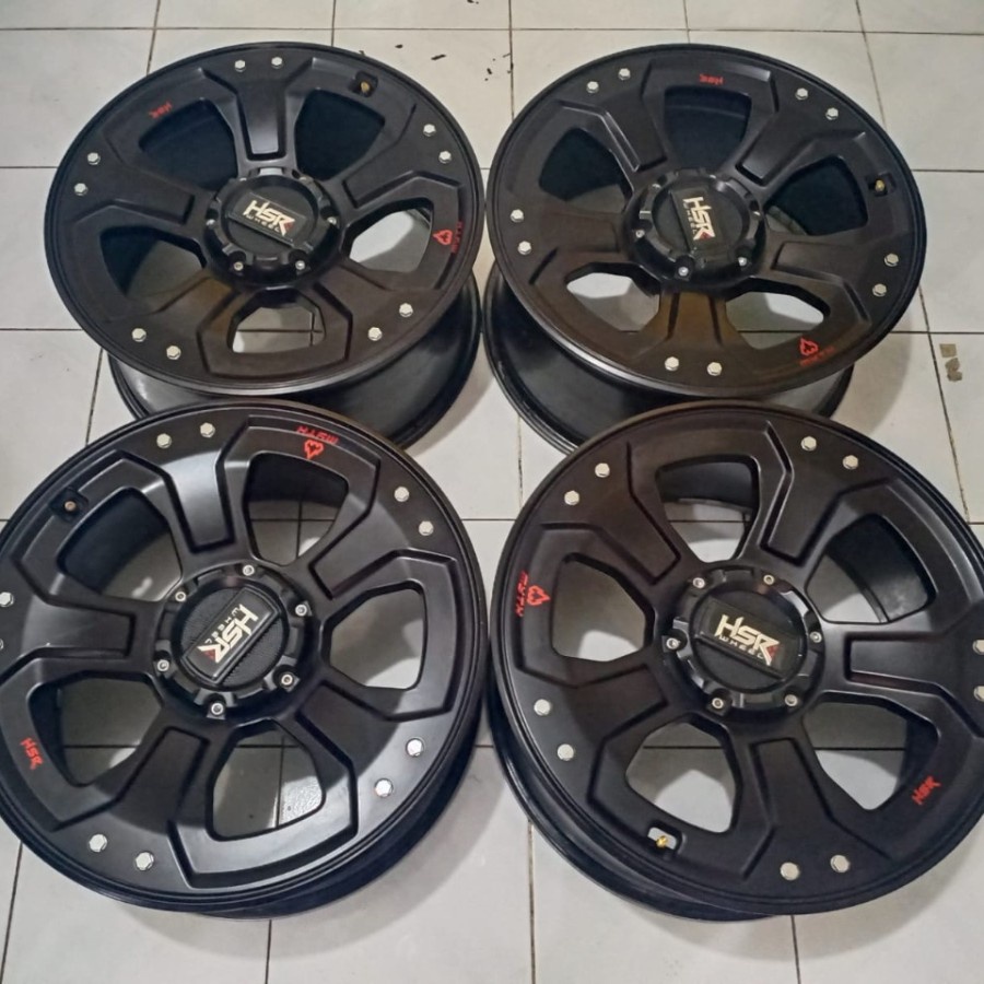 Jual velg mobil bekas HSR MYTH PAJERO FORTUNER FORD HSR R20 pcd 6x139 + ban . | Shopee Indonesia