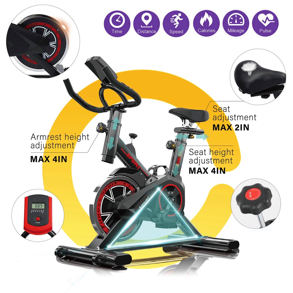 Jual Keep Going Max Spinning bike Sepeda statis peralatan fitness dalam ...