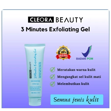 Jual Cleora Beauty Exfoliating Exfoliate Scrub Gel 3 Minutes | Shopee ...