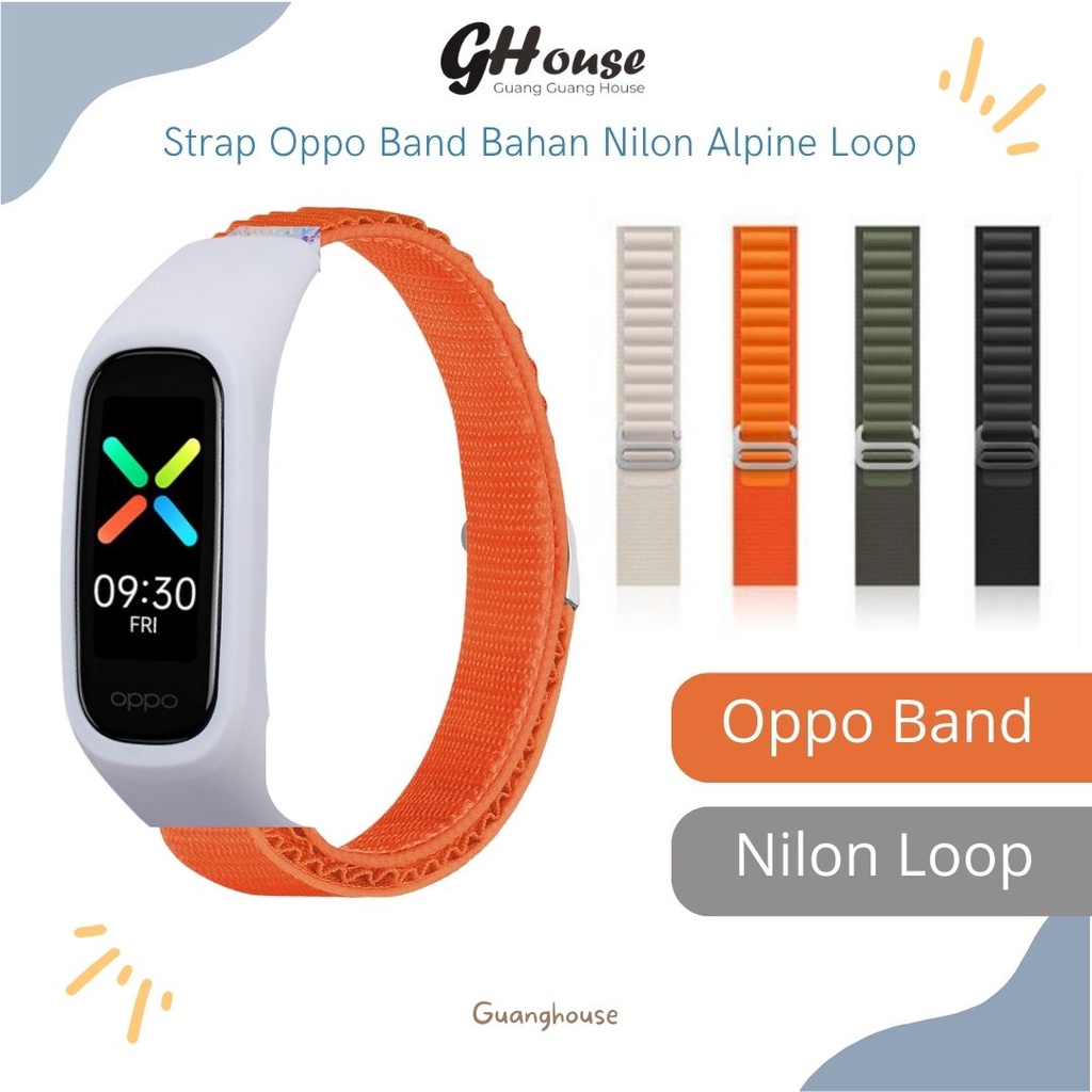 Jual Strap Alpine Loop Nilon Loop Oppo Band Tali Pengganti Oppo Band Bahan Nilon Loop Alpine ...