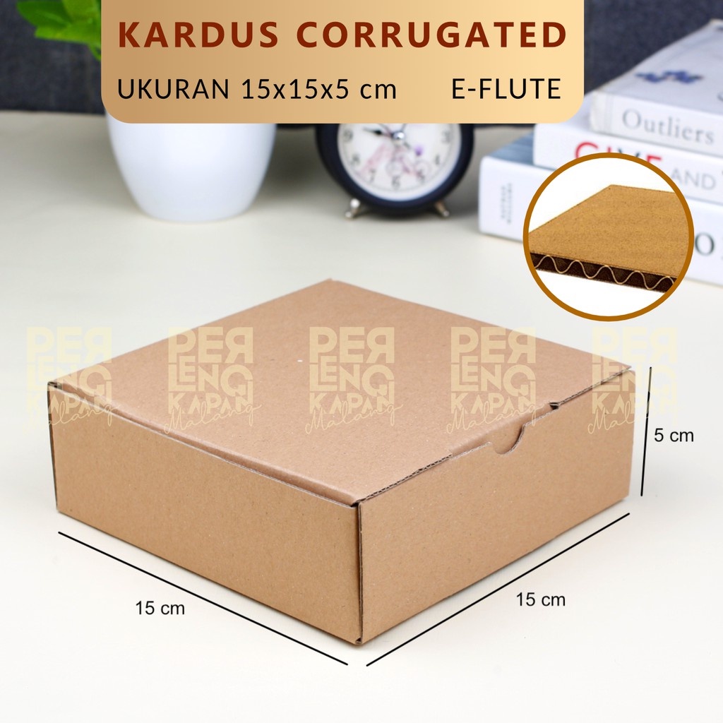 Jual Kardus Corrugated 15x15x5 CM | Die Cut | Kotak Karton | Box ...