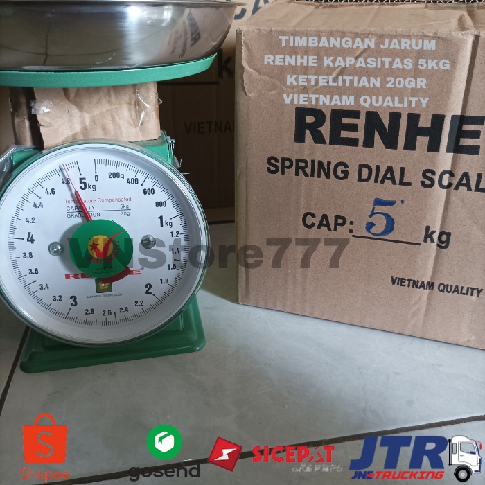 Jual Timbangan Duduk RENHE 5KG | Shopee Indonesia