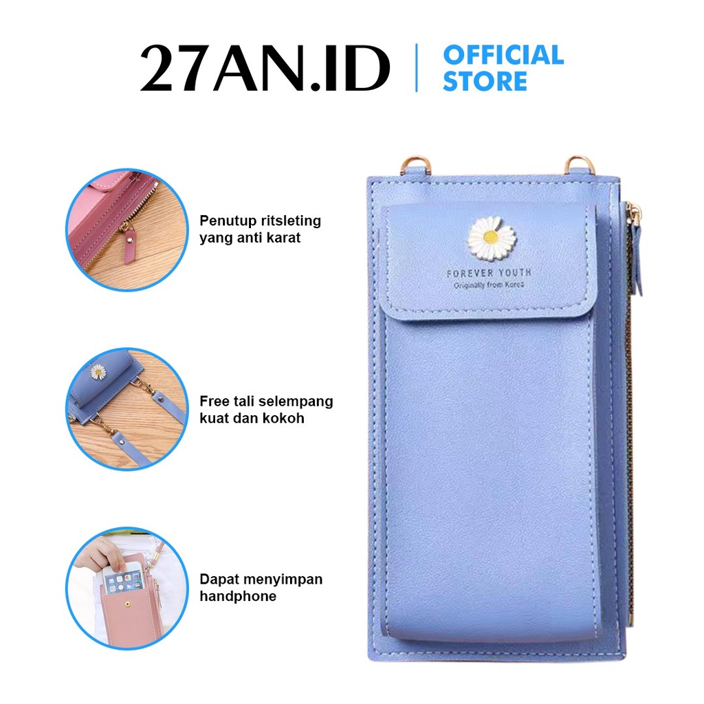 Jual (27AN.ID )Dompet Hp Wanita AF3002 / Dompet Multifungsi Tas Selempang Wanita Import | Shopee ...
