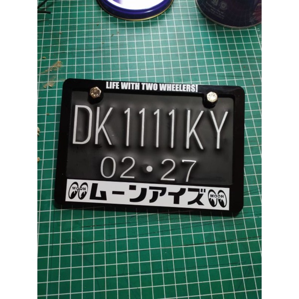 Jual frame plate custom + plat nomor | Shopee Indonesia