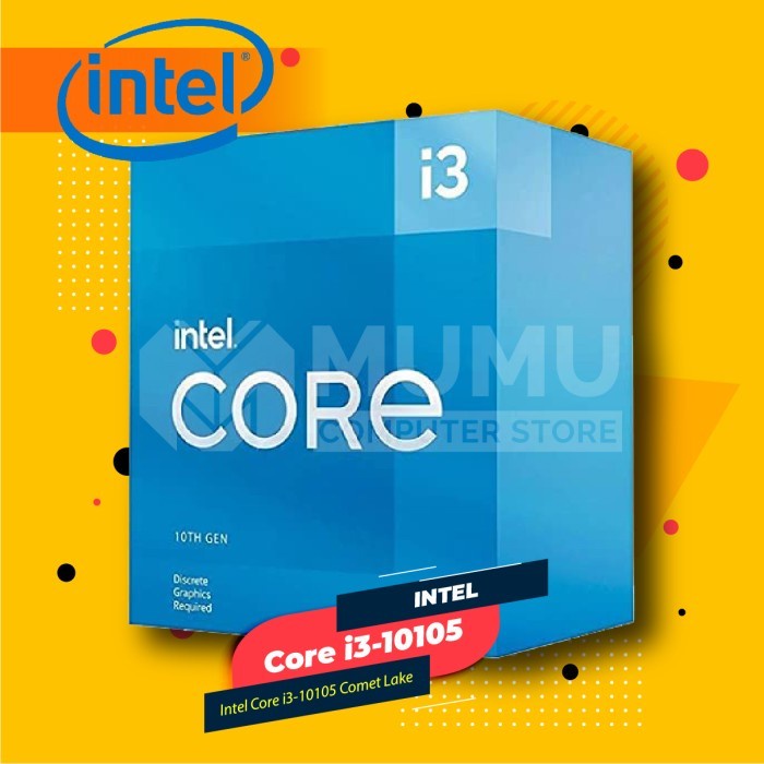 Jual Intel Core i3-10105 4 Cores 8 Threads 4.3Ghz Comet Lake Processor ...
