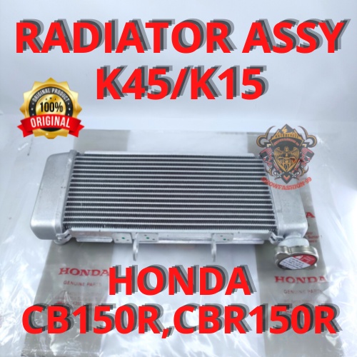 Jual RADIATOR CB150R K45 RADIATOR ASSY HONDA CB150R, CBR150R KUALITAS ...