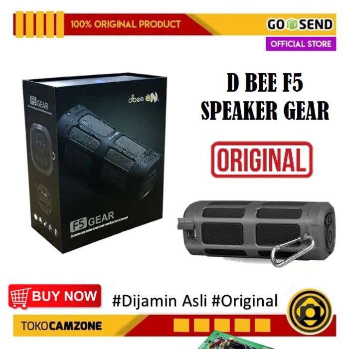 Jual Dbee Speaker Bluetooth F5 Gear with PowerBank / D-bee F5 | Shopee ...