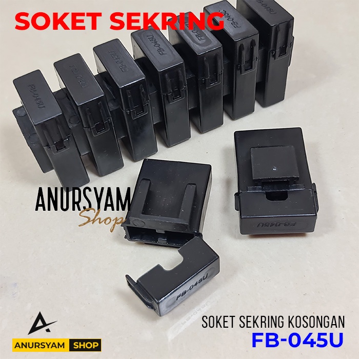 Jual Rumah Sikring / Fuse Box Kosongan 045 Fuse / Soket Sikring / Soket ...