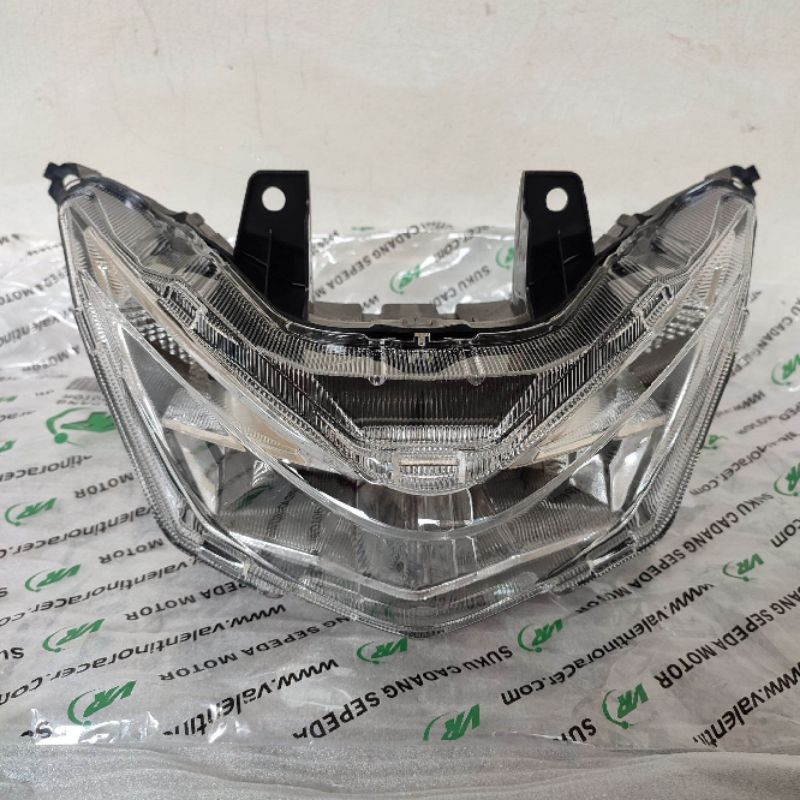 Jual Reflektor depan Honda Beat Deluxe CBS ISS 2020 Kaca Lampu Depan ...