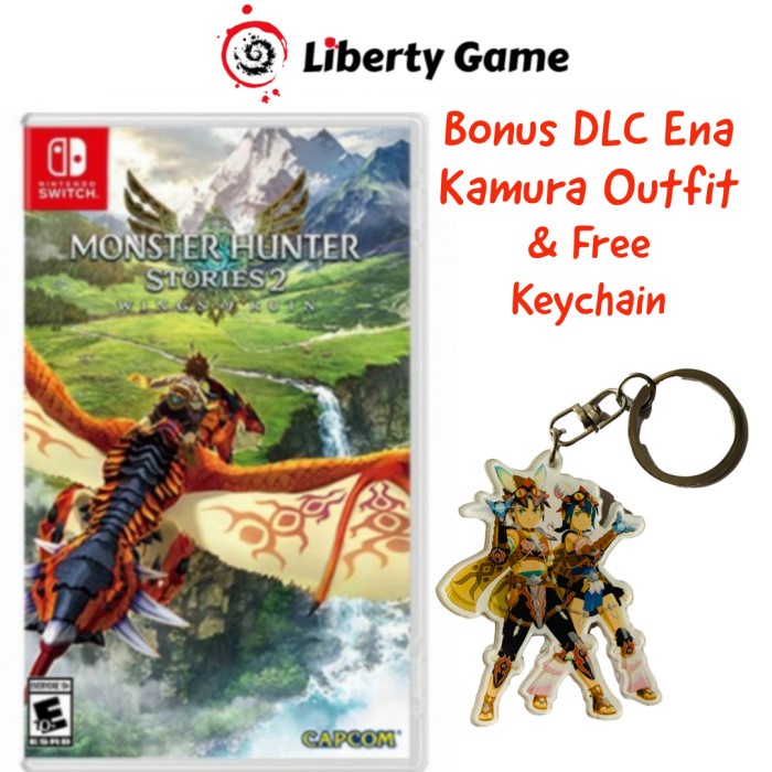 Jual Nintendo Switch Monster Hunter Stories 2 Wings Of Ruin / MH Switch ...