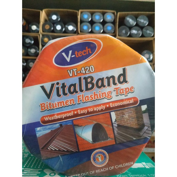 Jual Vitalband Lem Seng Bocor Tahan Panas Dan Air Waterproof Lakban ...