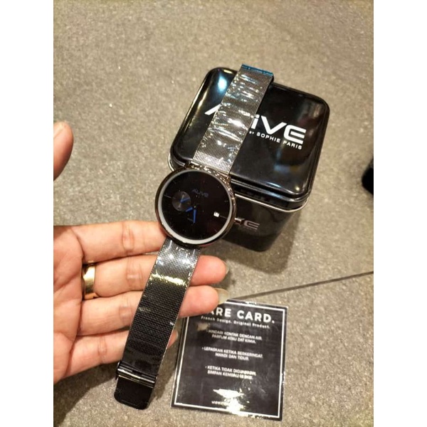 Jual JAM TANGAN COWO ORION BLACK ALIVE | Shopee Indonesia
