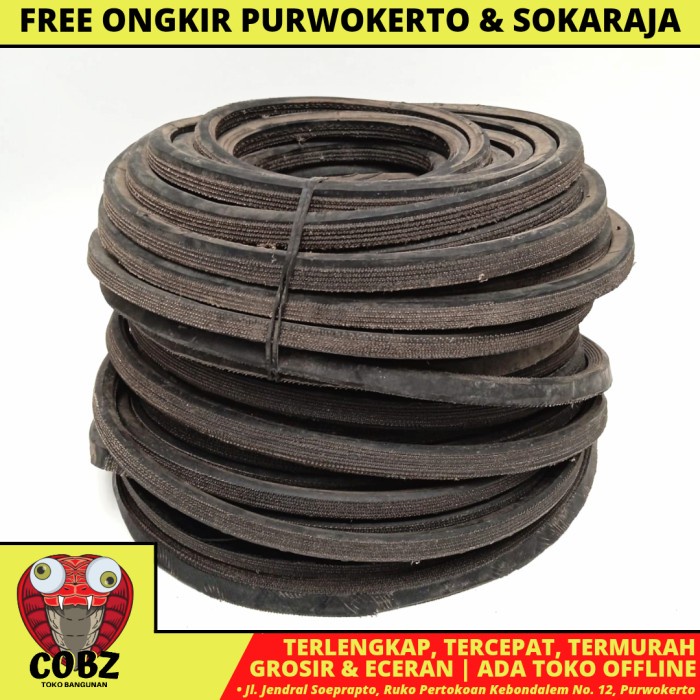 Jual NM Karet Tali Timba Kerekan Katrol Sumur Bangunan Proyek Per Meter ...