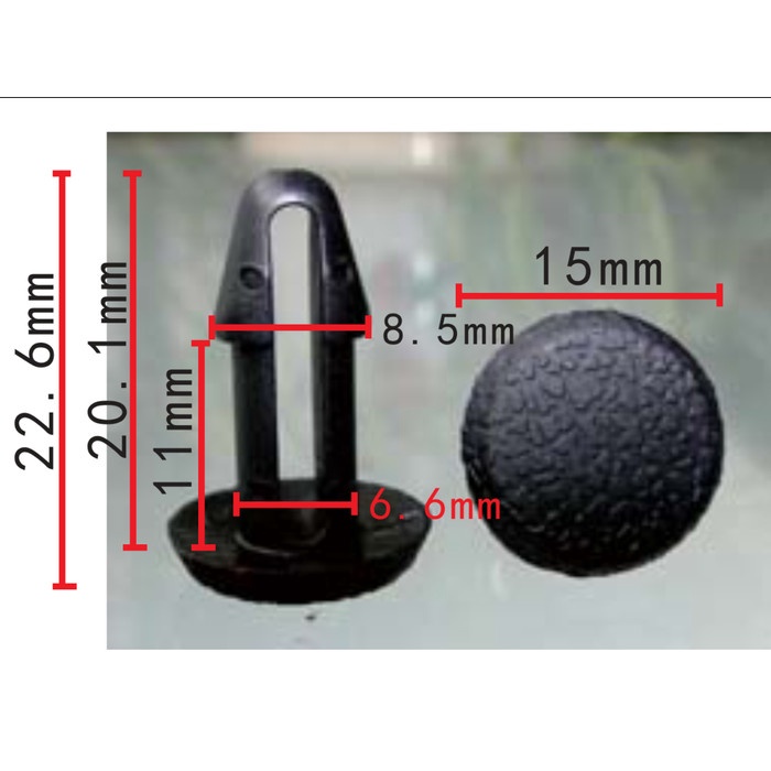 Jual KANCING PENAHAN / RETAINING CLIP fuji89 Diminati Banget | Shopee ...