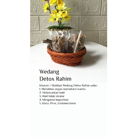 Jual Detok Rahim Siap Seduh (isi 10 pcs) | Shopee Indonesia