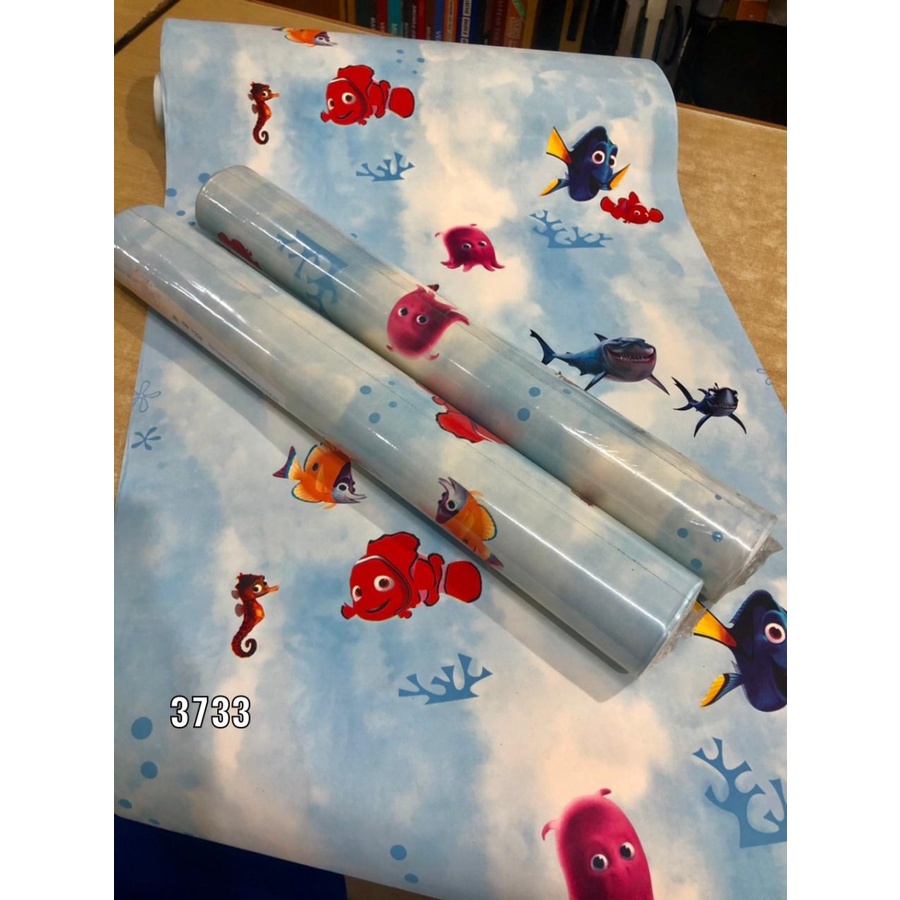 Jual WALLPAPER DINDING ANAK NEMO KARTUN IKAN LAUT SALE | Shopee Indonesia