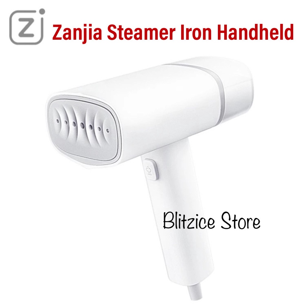 Jual Zanjia Steamer Iron Mini Setrika Uap Genggam Handheld Garment Pakaian Portable | Shopee ...