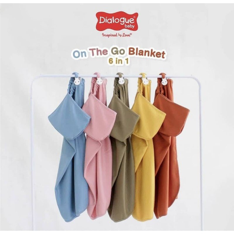 Jual Dialogue Baby On The Go Blanket 6 in 1 Function DFB0044/DGB3309 ...