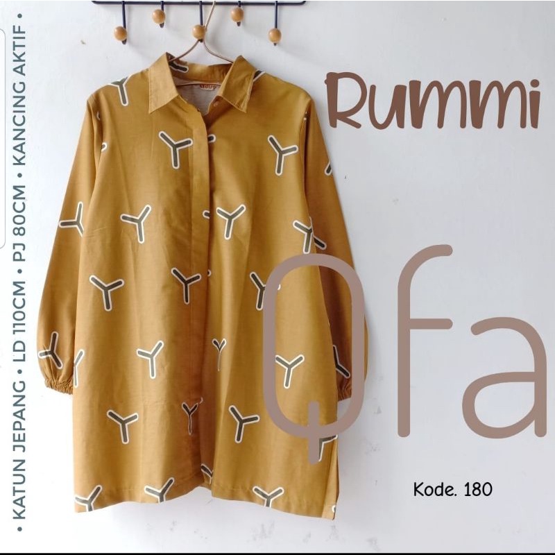 Jual RUMMI BY QFA ( untuk order tulis kode produk dicatatan) | Shopee ...