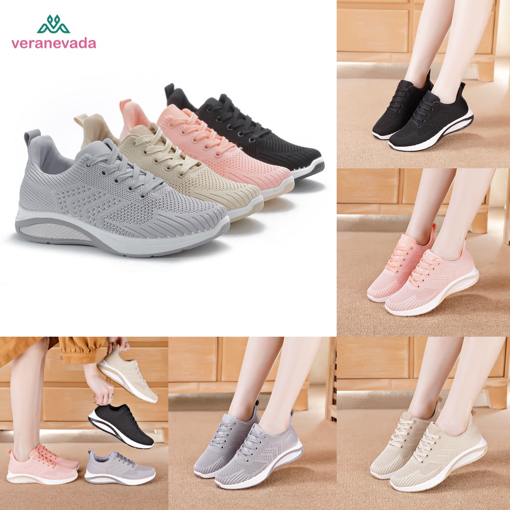 Jual Vera Nevada Sepatu Sneakers Wanita Sport Shoes A35 | Shopee Indonesia
