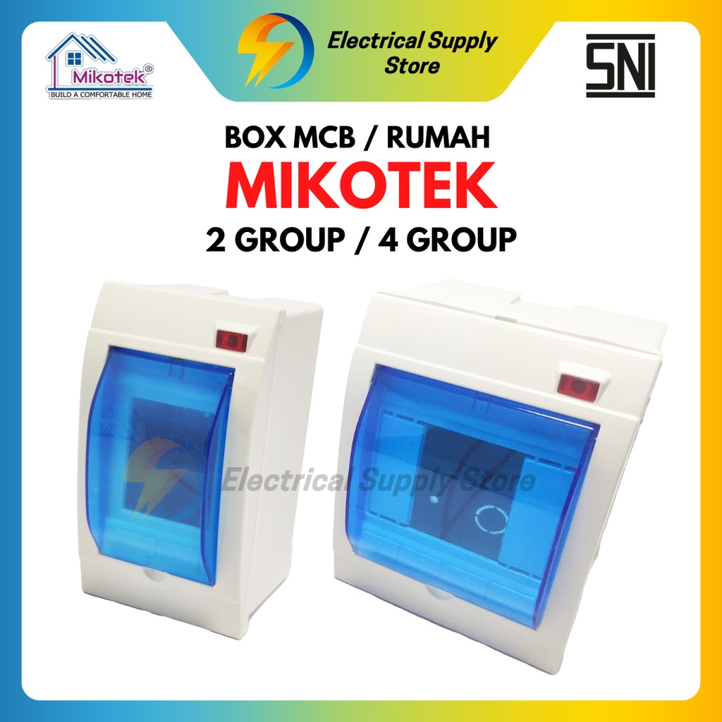 Jual BOX MCB 2 GRUP / 4 GRUP MIKOTEK RUMAH MCB FUSE BOX | Shopee Indonesia
