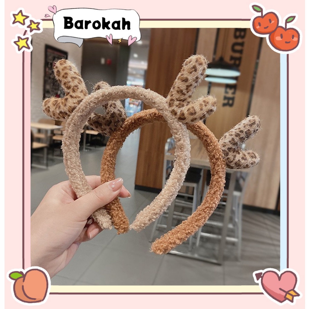 Jual [BAROKAH] JBR -006 BANDO RUSA ALA KOREA | BANDO RAMBUT ANAK ...
